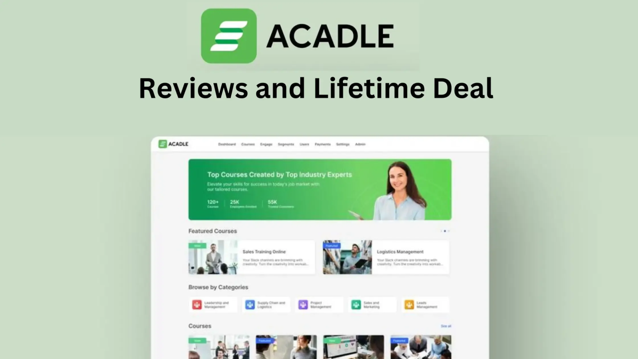 Acadle Lifetime Deal Review: Unbeatable E-Learning Platform - The Gear Mesh